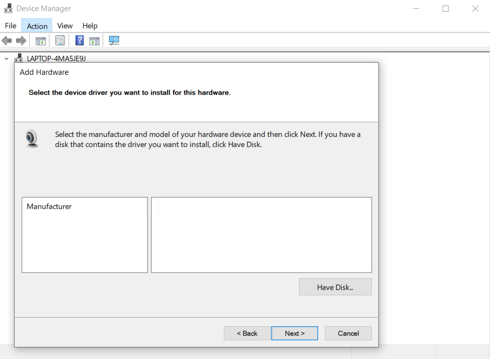 Camera problem - error code 0xA00F4244 - HP Support Community - 7587685