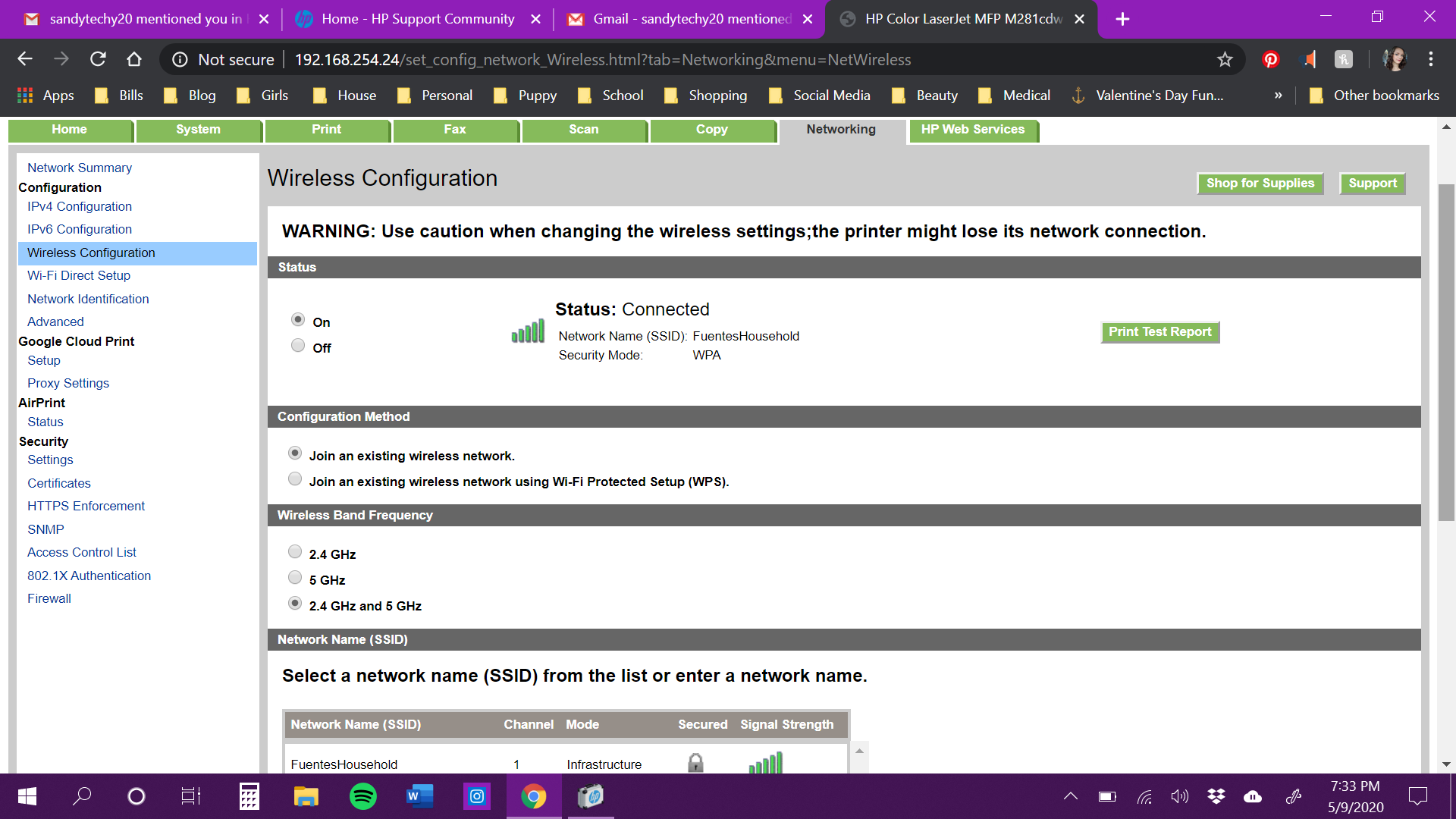 How to connect HP Pavillion laptop to wireless internet AND ... - HP ...