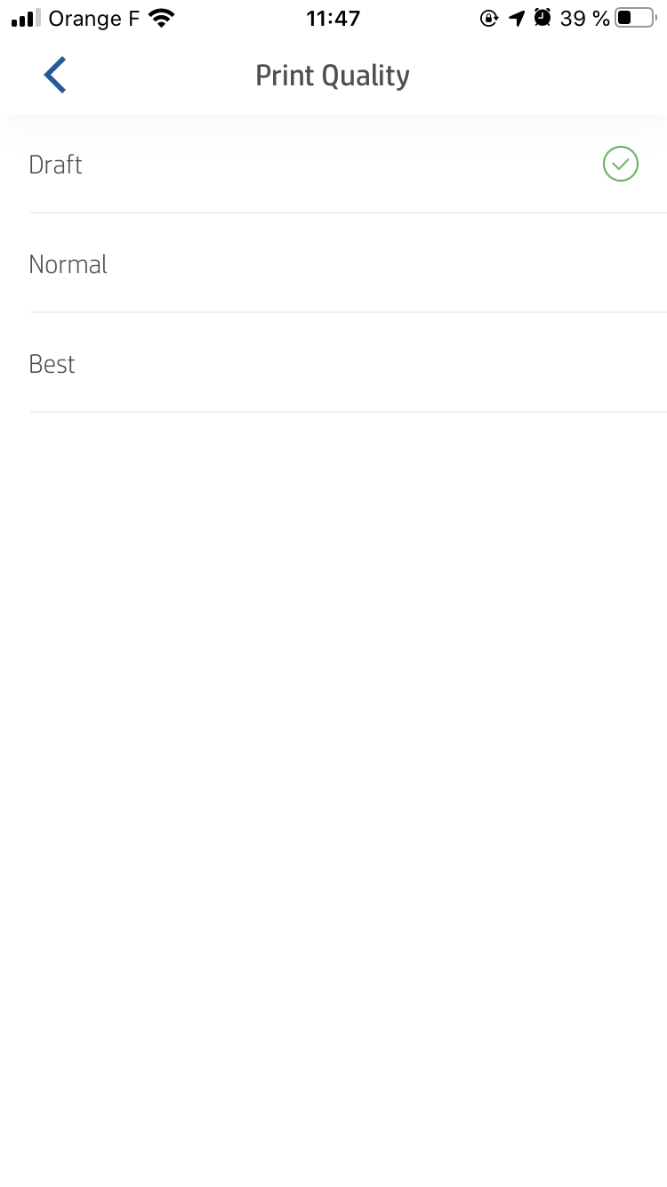 Solved: Changing Print Quality to Draft - HP Support Community - 7592257