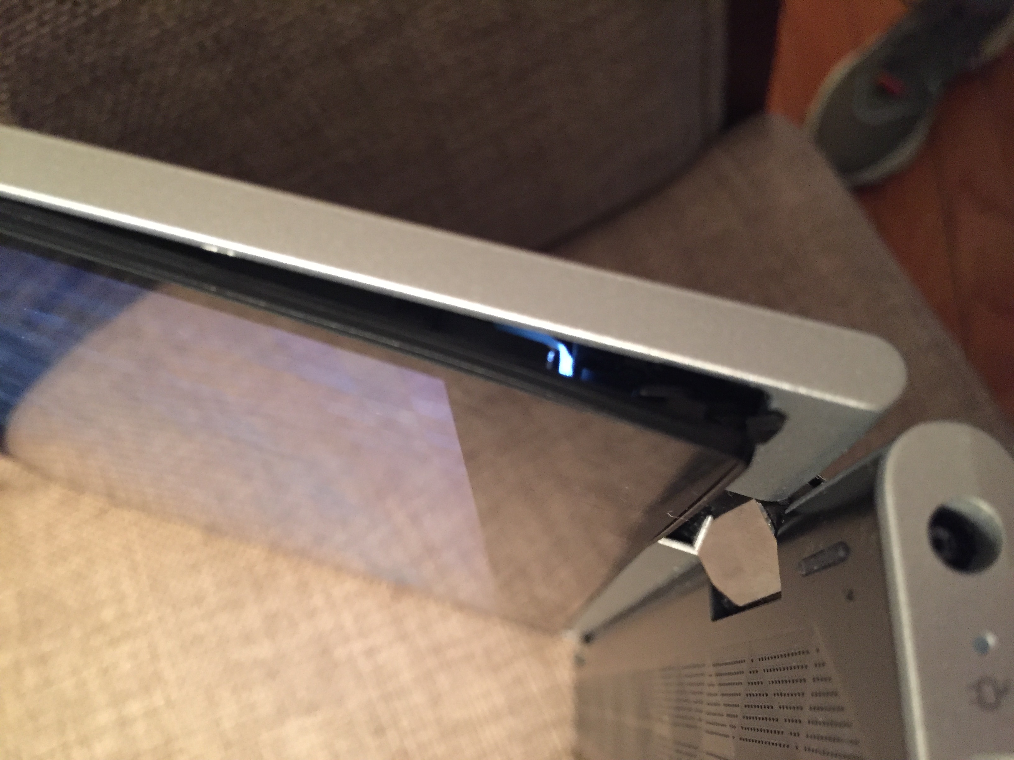 HP Pavilion x 360 screen popped out of frame - HP Support Community ...