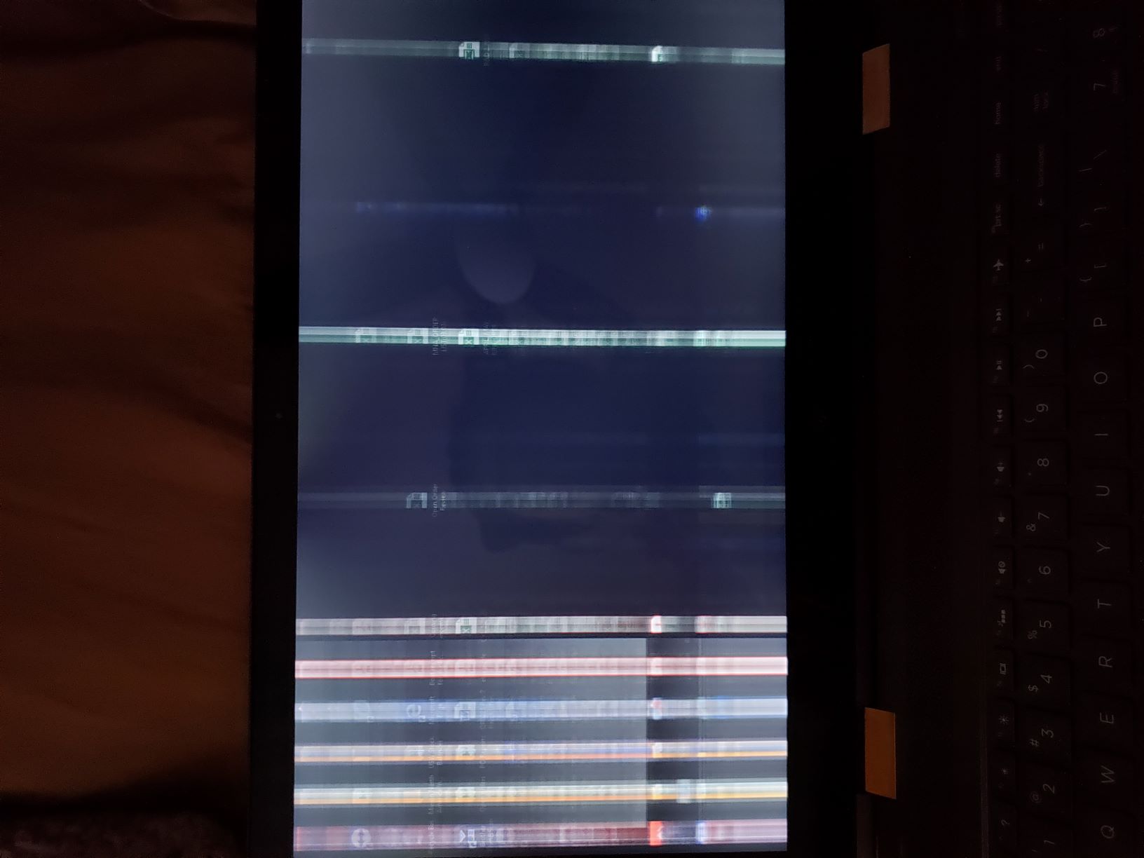 Vertical lines on display - HP Support Community - 7601266