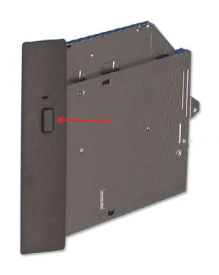 how do i open my cd slot? my pc is not showing local disc , - HP ...