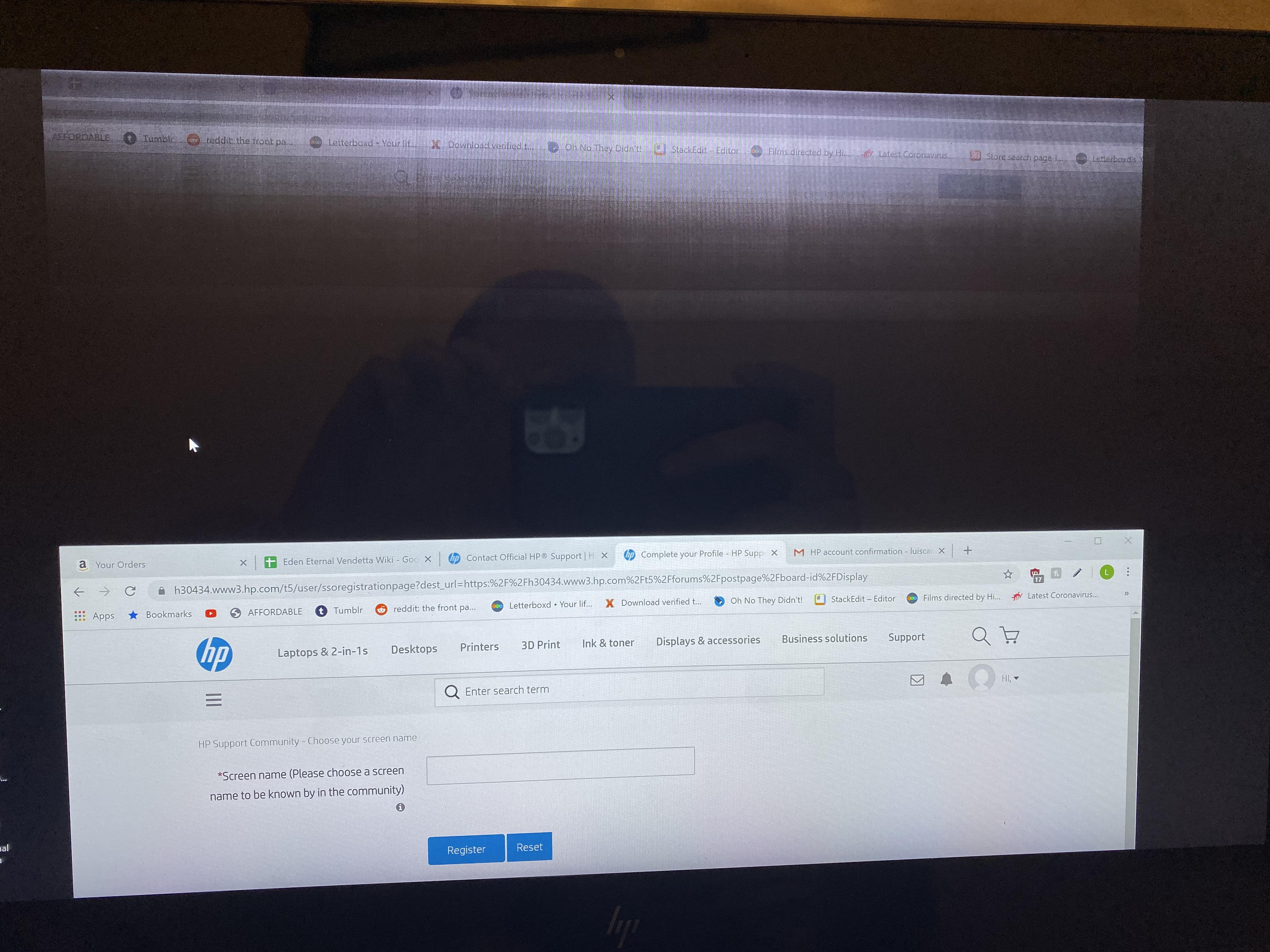 Massive Burn In on Spectre x360 - HP Support Community - 7605874