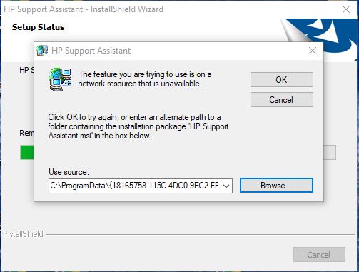 Unable to Uninstall HP Support Assistant - HP Support Community - 7607579