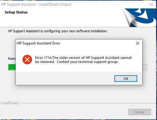 Unable to Uninstall HP Support Assistant - HP Support Community - 7607579