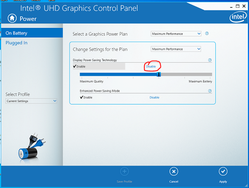 Solved: I have a issue with auto brightness in HP Notebook -15-bs180 ...
