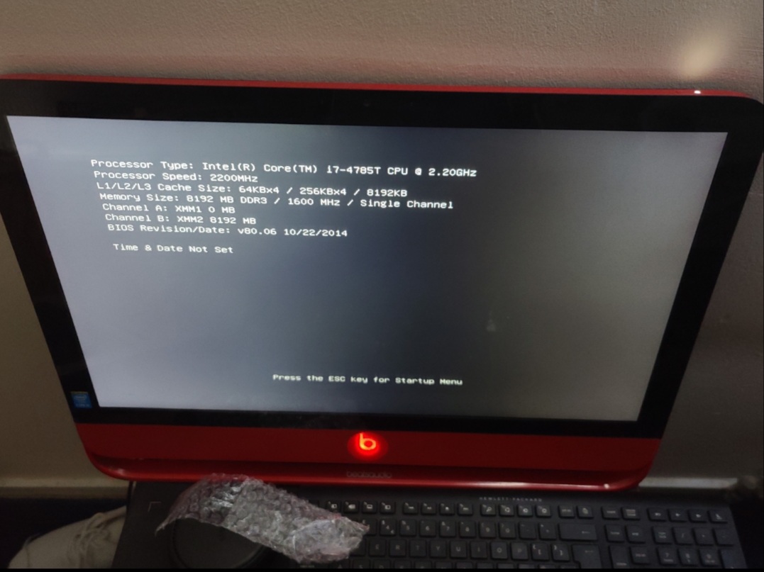 HP Beats Special Edition 23-n001na All-in-One Desktop PC stu... - HP ...