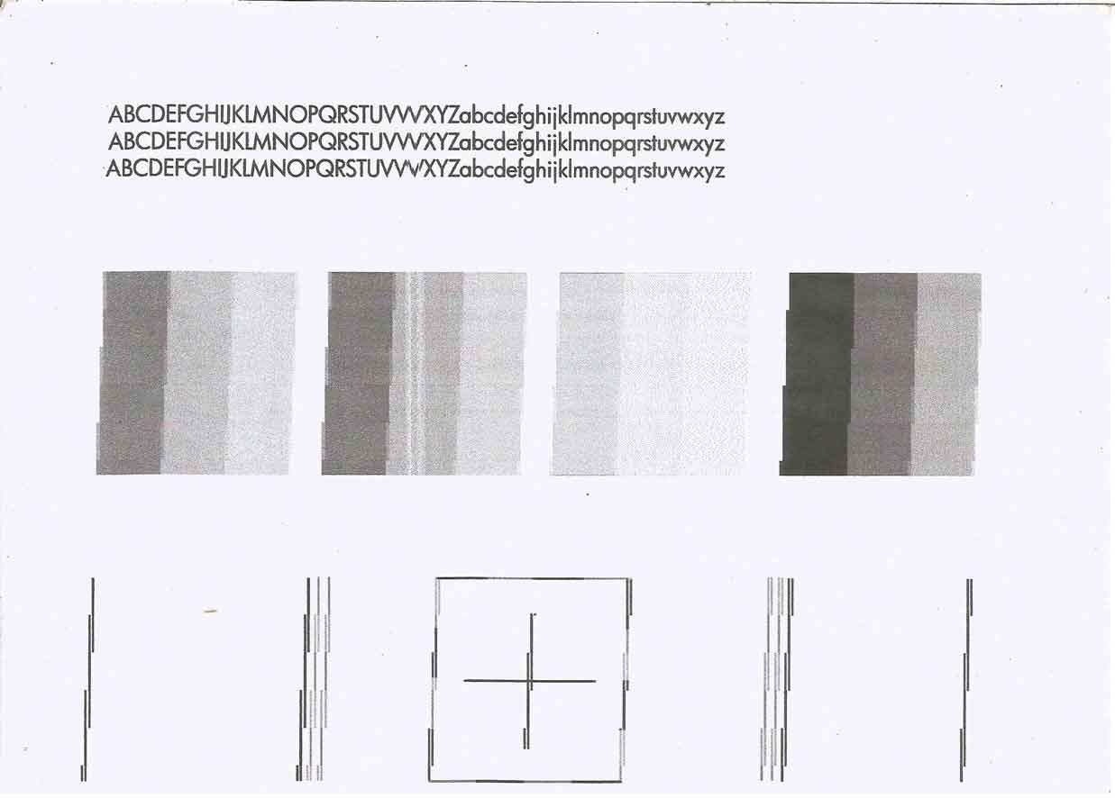 Printing jagged lines - HP Support Community - 7611122