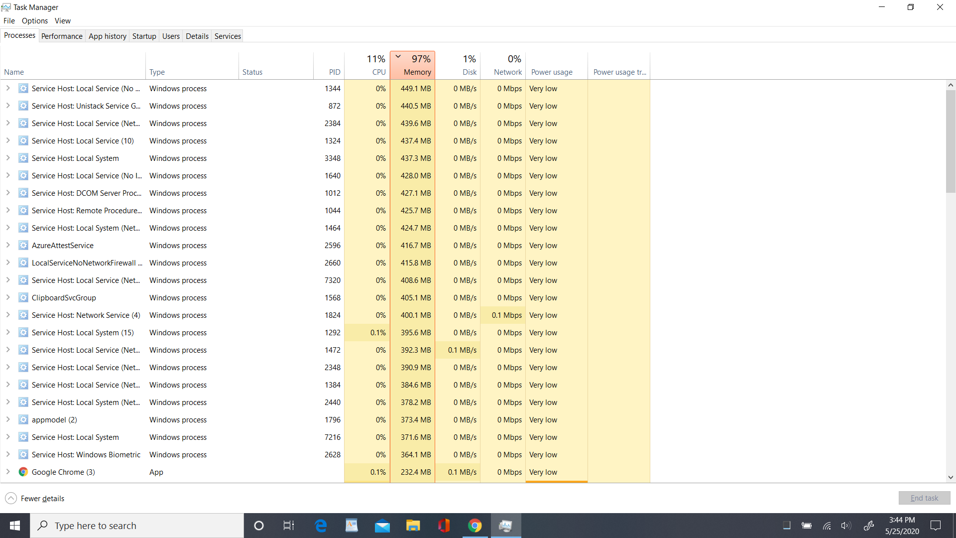 Windows 10 eating 11 gb ram - HP Support Community - 7614464