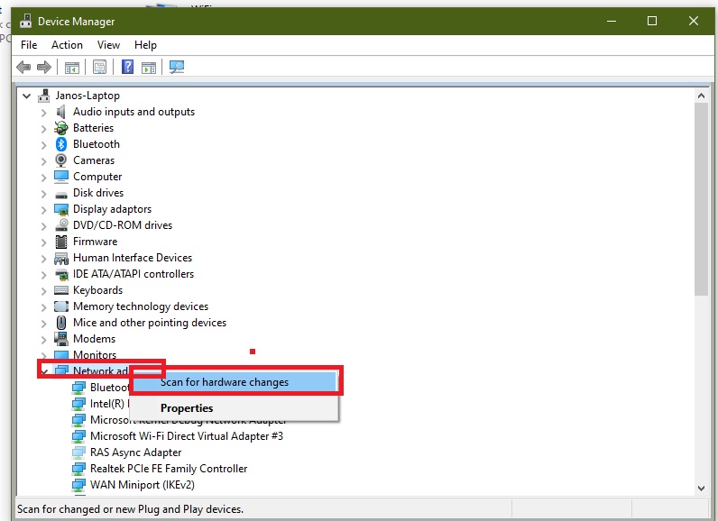 windows 10 wifi is not working - HP Support Community - 7617711