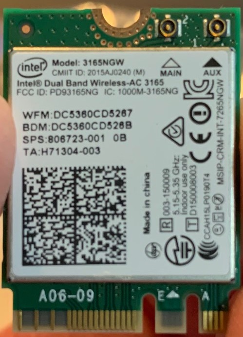 Solved: Replacement dual band wifi card for HP Laptop - HP Support ...