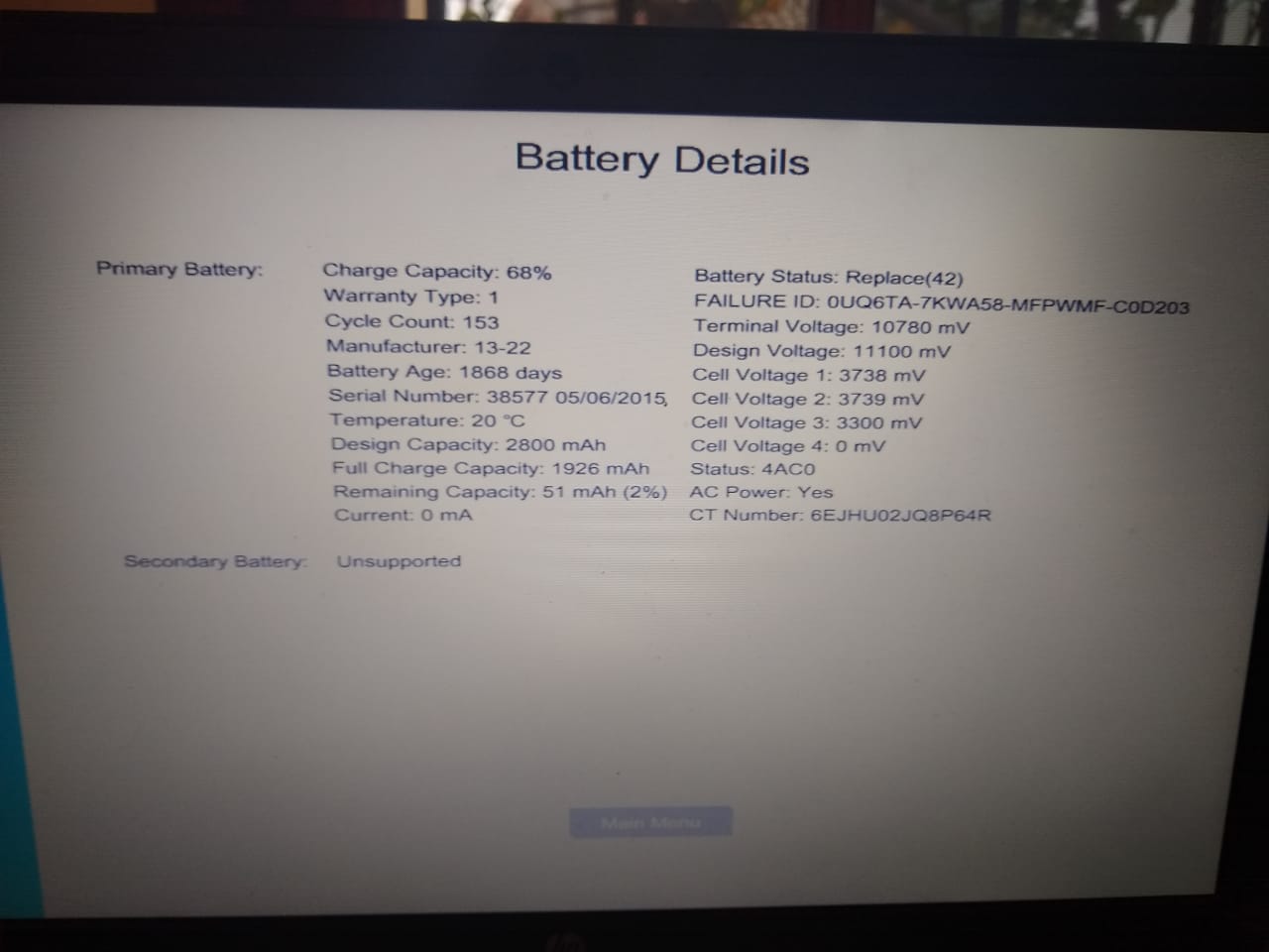 Battery ruined by BIOS update? - HP Support Community - 7648301