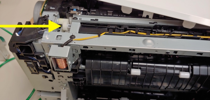 Solved: Gear in fuser seems to spin backwards - HP Support Community ...