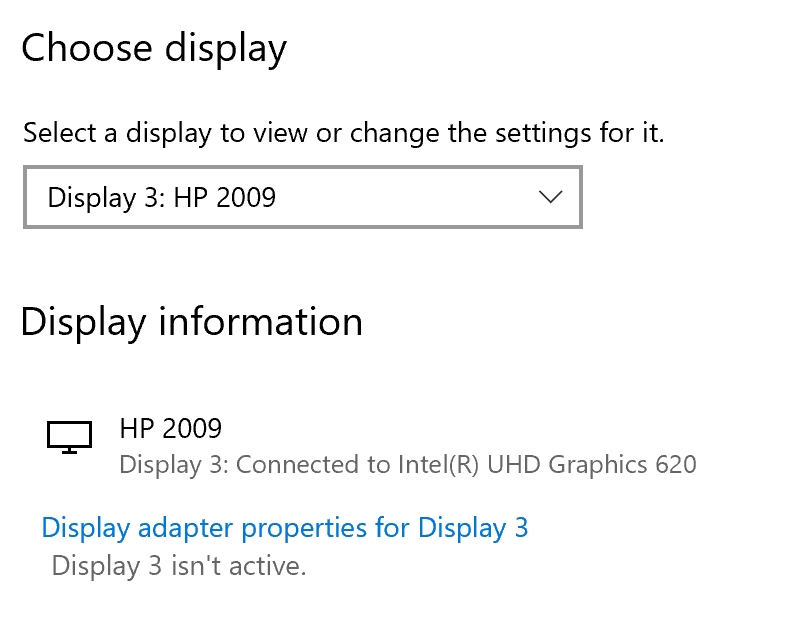 Monitor HP 2009m - Using as a 3rd Monitor Display but it wi... - HP ...