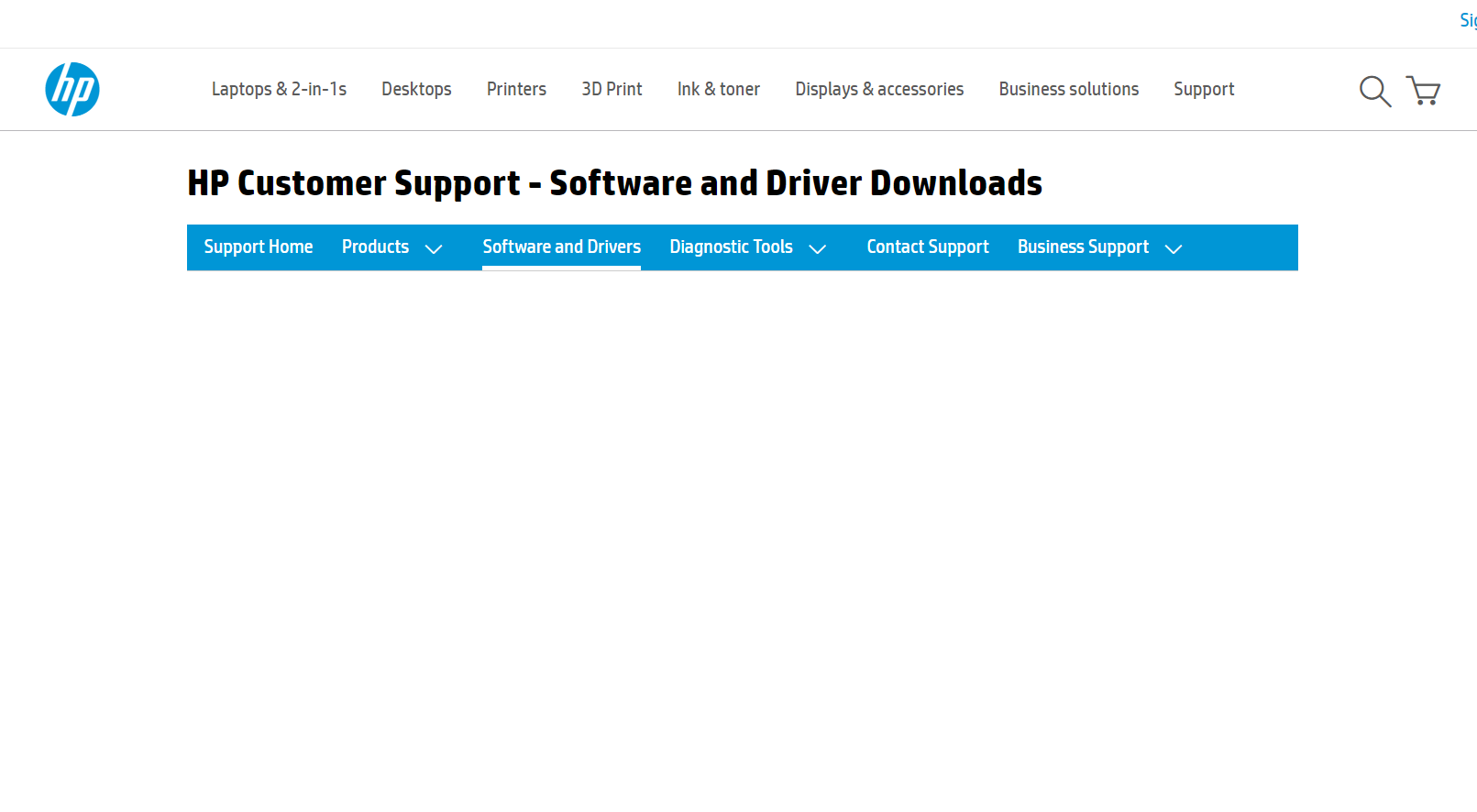 Where are the drivers? - HP Support Community - 7655818