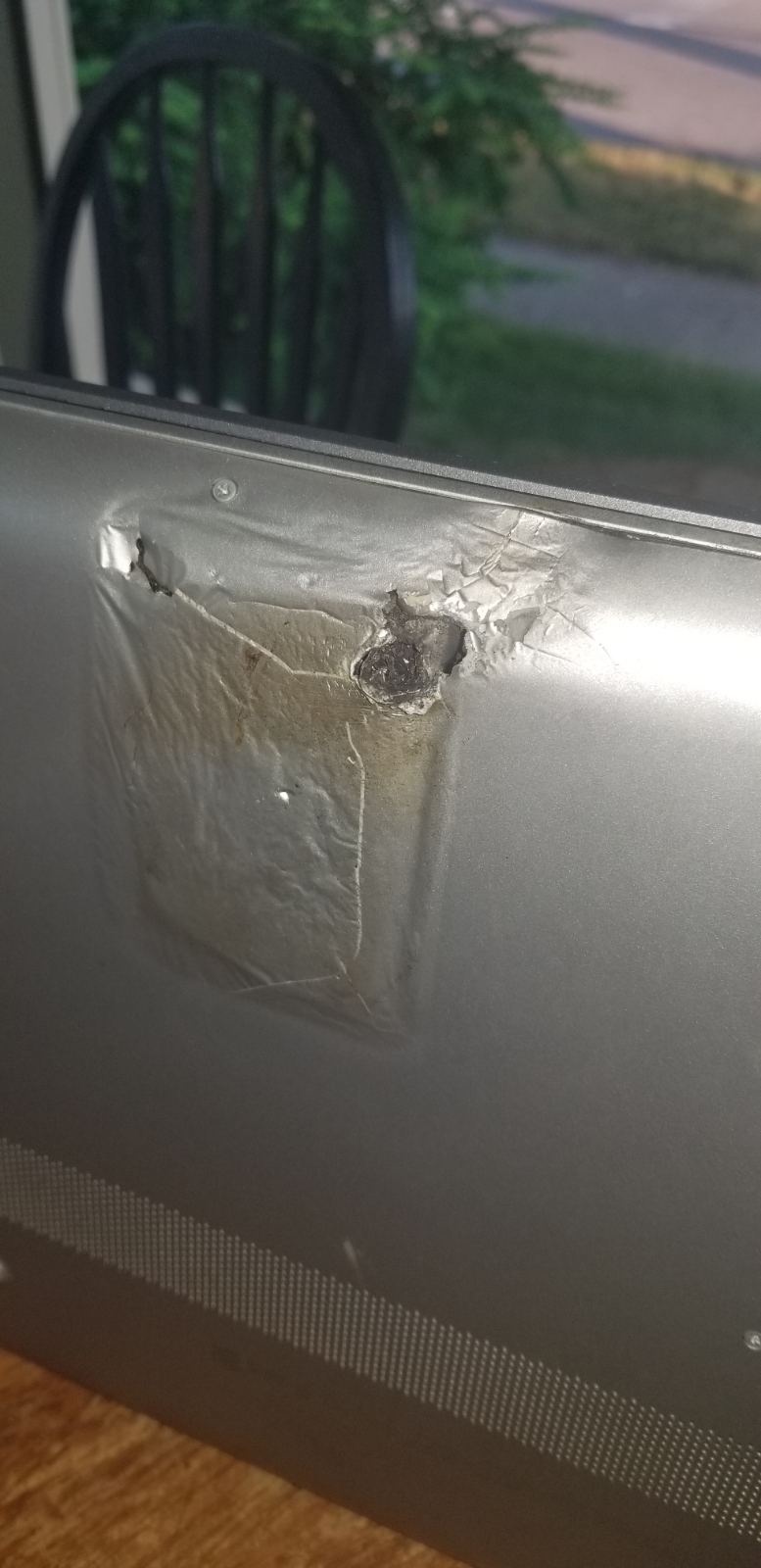 Laptop caught fire - HP Support Community - 7656731