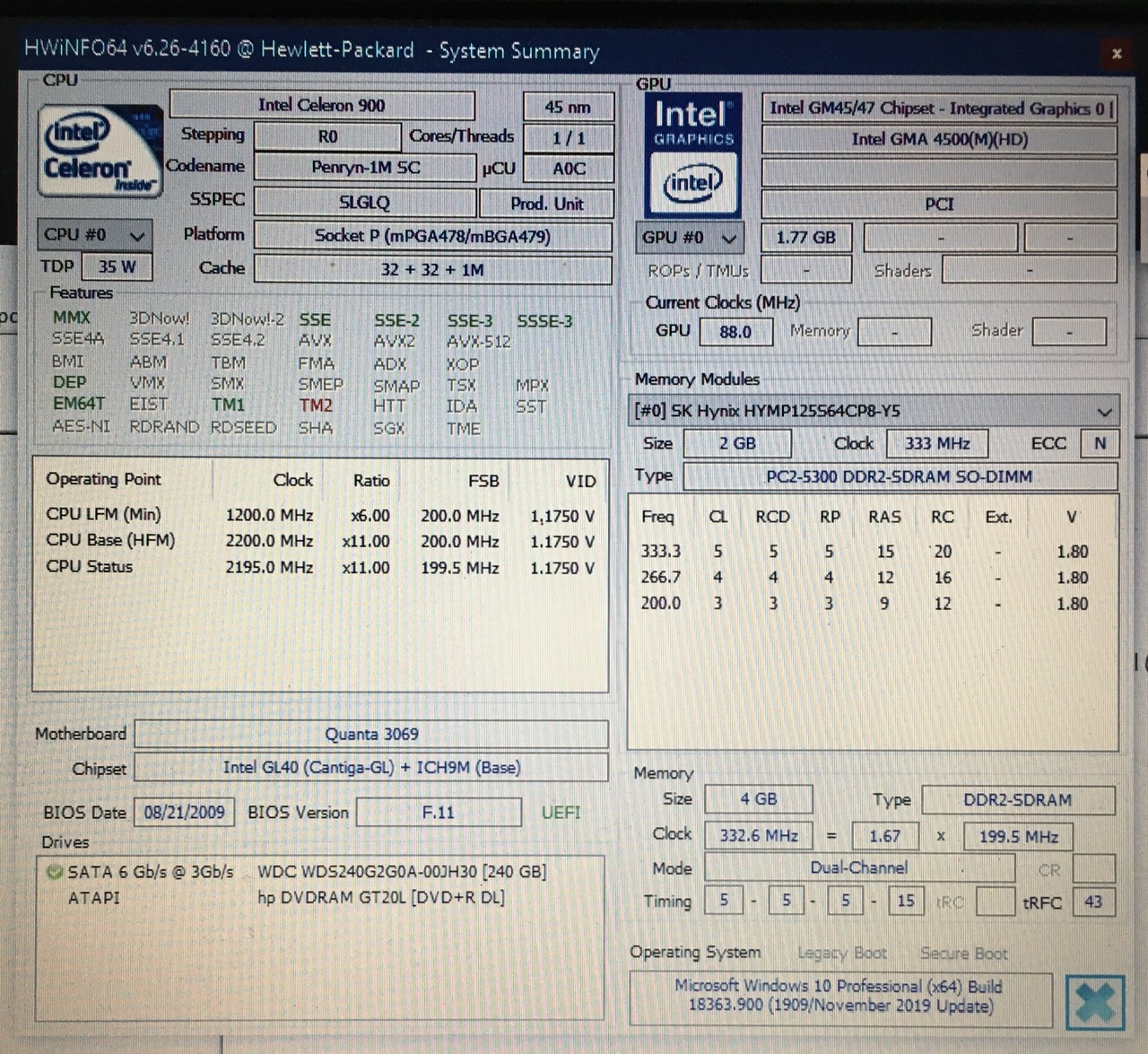 Solved: What is the best cpu for Intel celeron 900 upgrade ? - HP ...