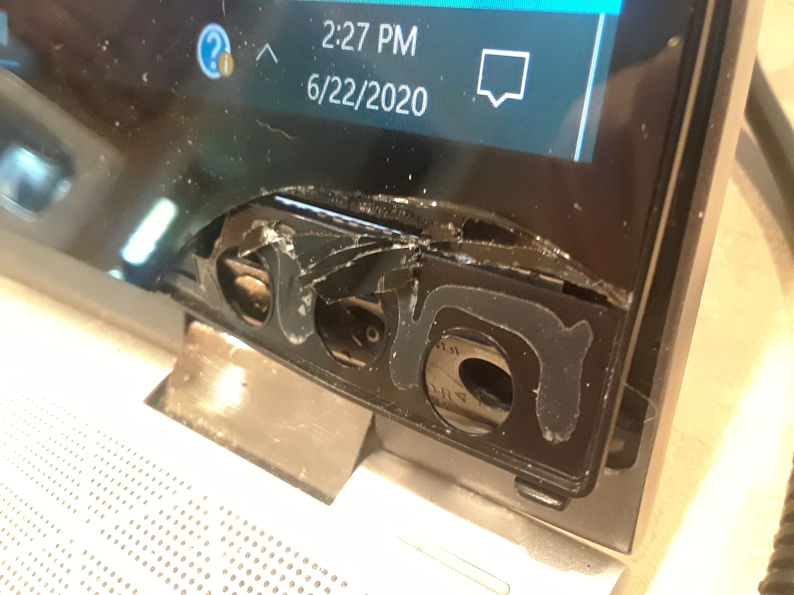 HP Pavilion hinge nuts fell off - HP Support Community - 7661679