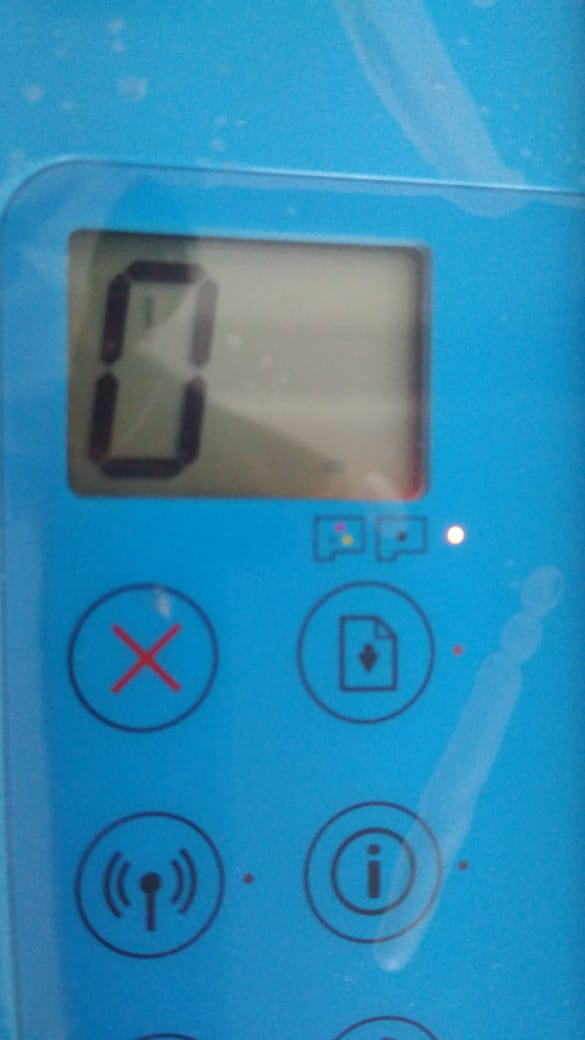 The Error Icon (!) is showing in printer - HP Support Community - 7663223