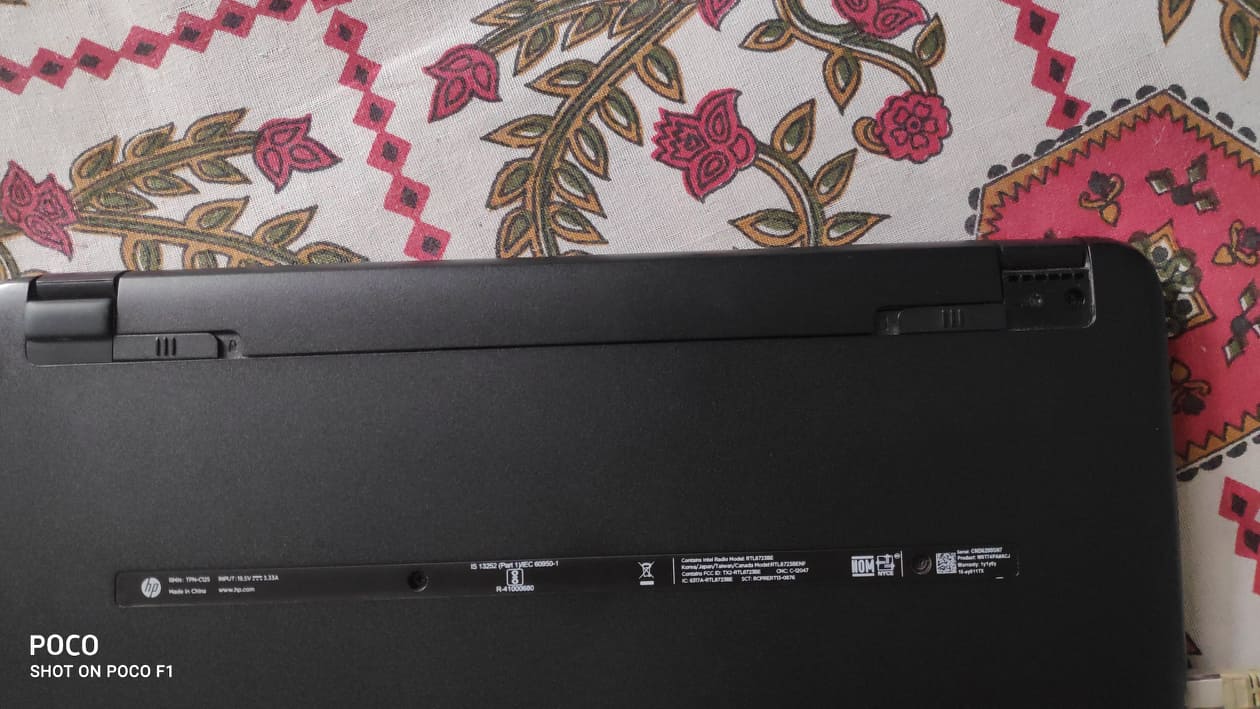 I need help to identify a part of my laptop in order to repl... - HP ...