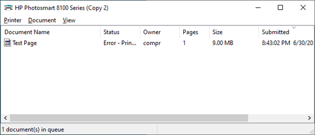 Setup Issue for Photosmart 8150 on a new computer - HP Support ...