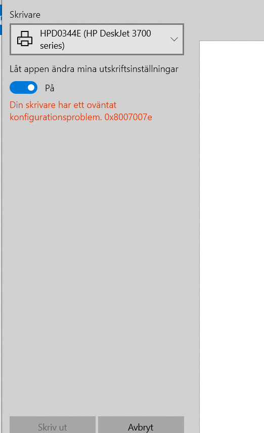 Re: Configuration Problems code 0x8007007e - Page 2 - HP Support ...