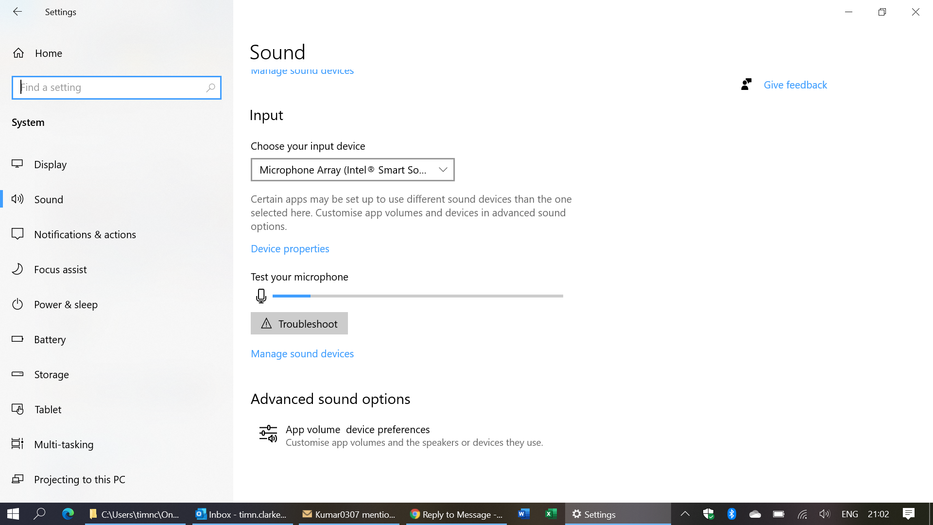 Bad Background Noise and distorted voice when recording. - HP Support ...