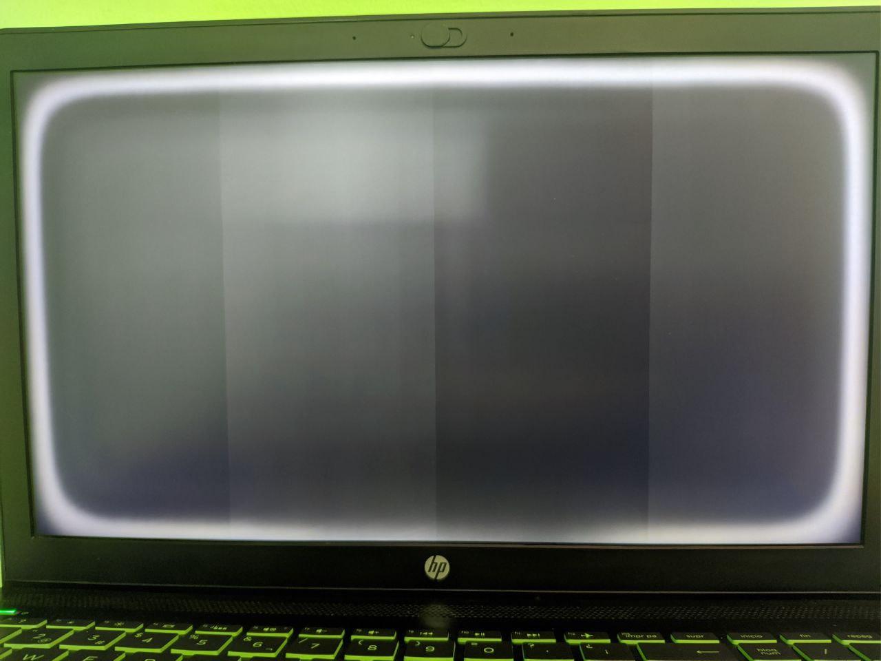 Grey corrupted screen after blue screen crash - HP Support Community ...