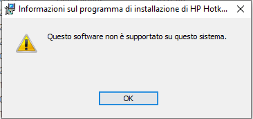 Can't install hp hot key support sp71790. - HP Support Community - 7672616