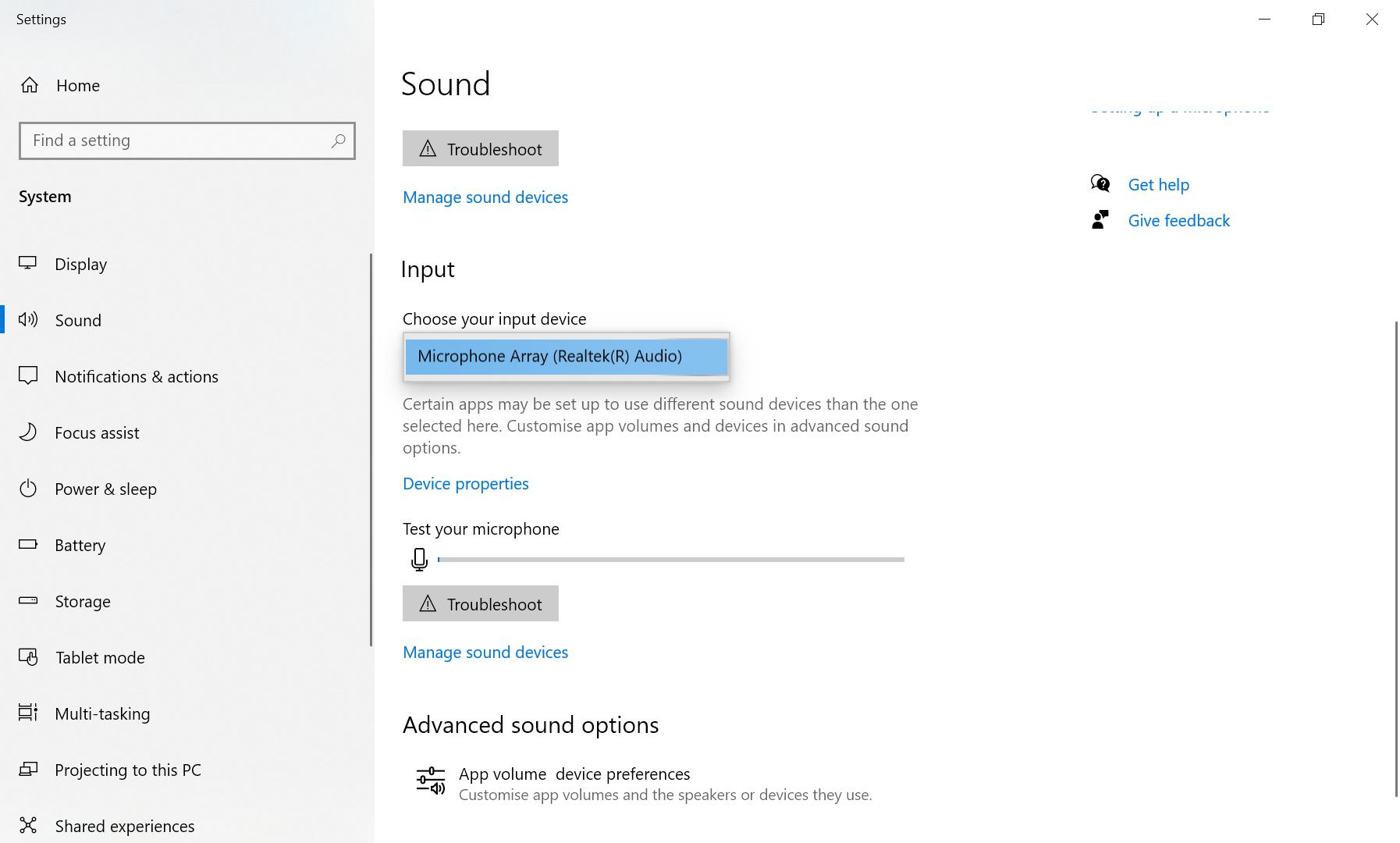 Solved: In B&O audio manager, how do I select audio input? - HP Support ...