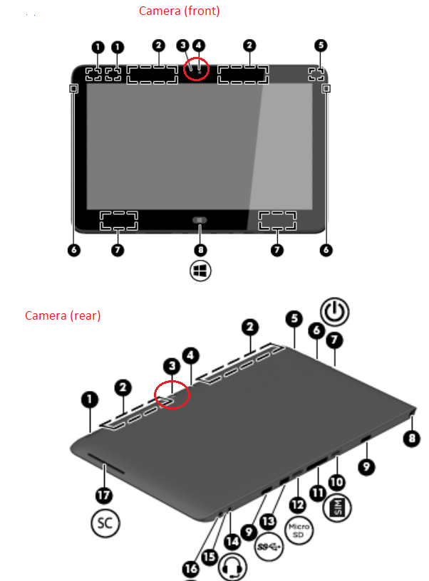 No camera - HP Support Community - 7683359