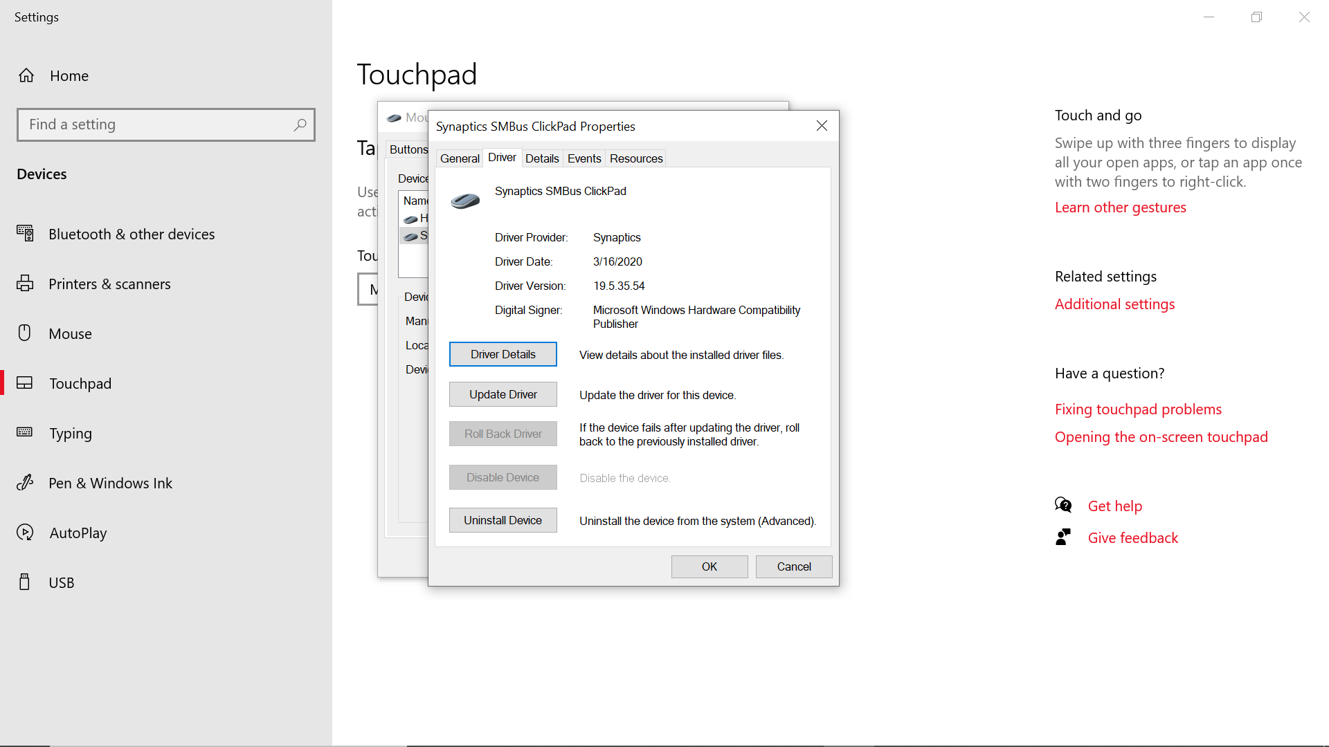 Solved: Can't disable my laptop touchpad - HP Support Community - 7683956