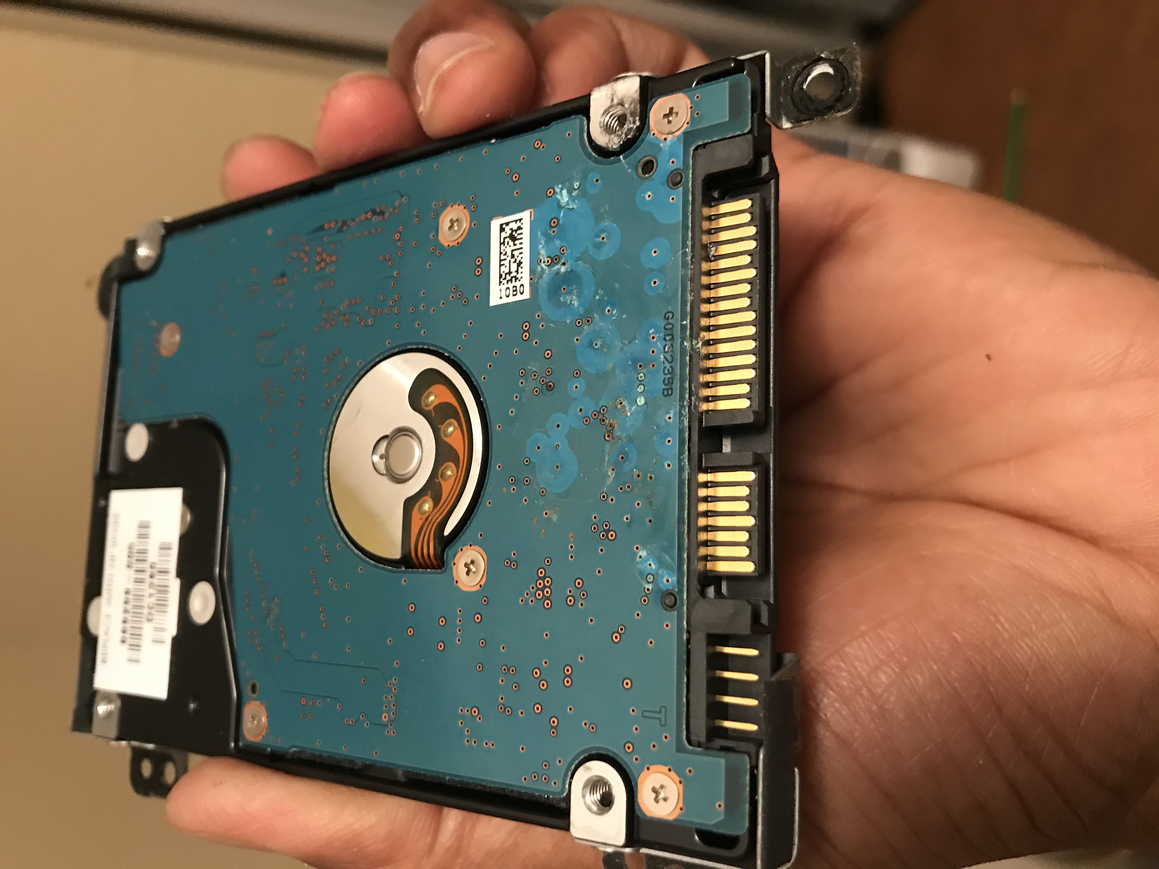 Boot device not found Hard disk 3F0 - HP Support Community - 7686964