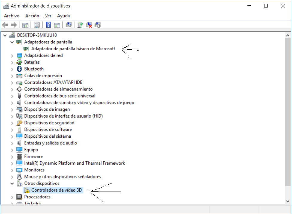 Problemas en Driver de Video de HP Pavilion 15-sc0073cl - HP Support ...