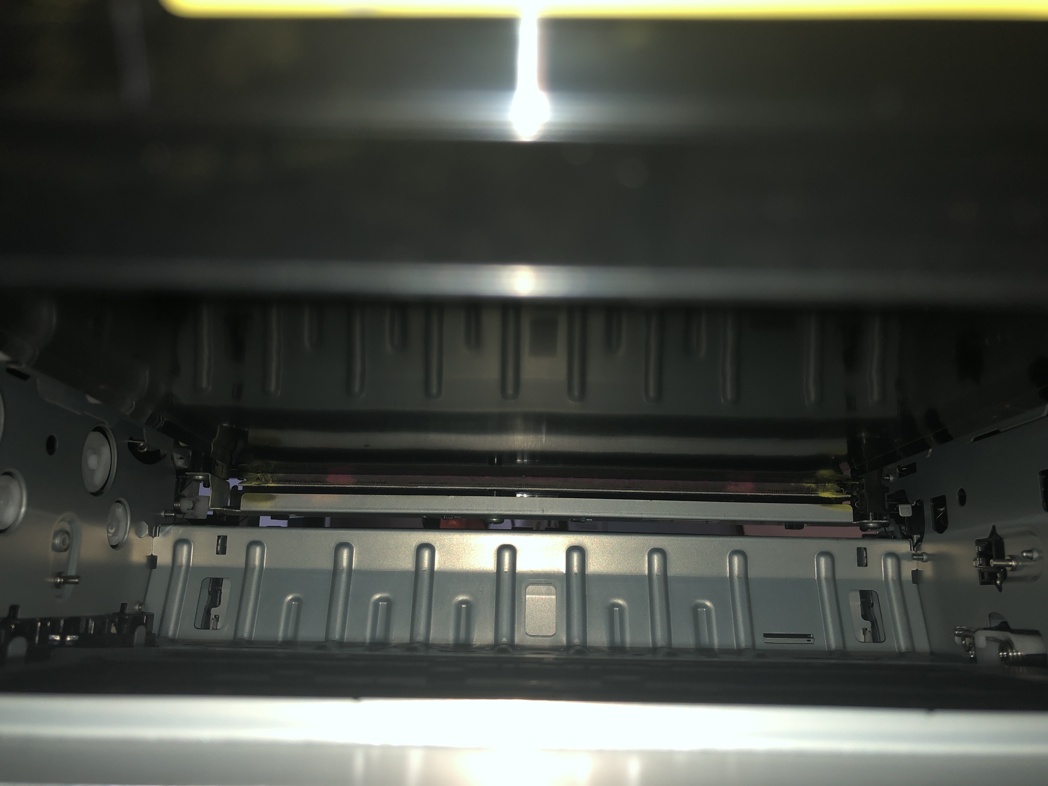 Smudges along left hand side of printouts - HP Support Community - 7696300