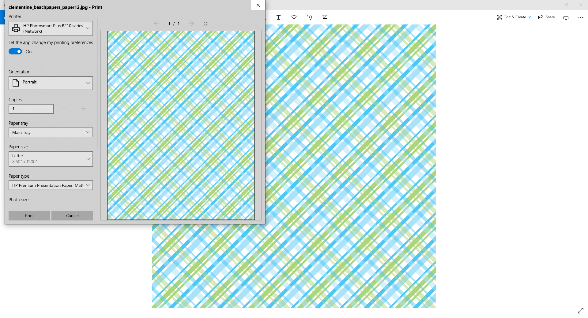 My B210A printer wont print the whole page - HP Support Community - 7700950