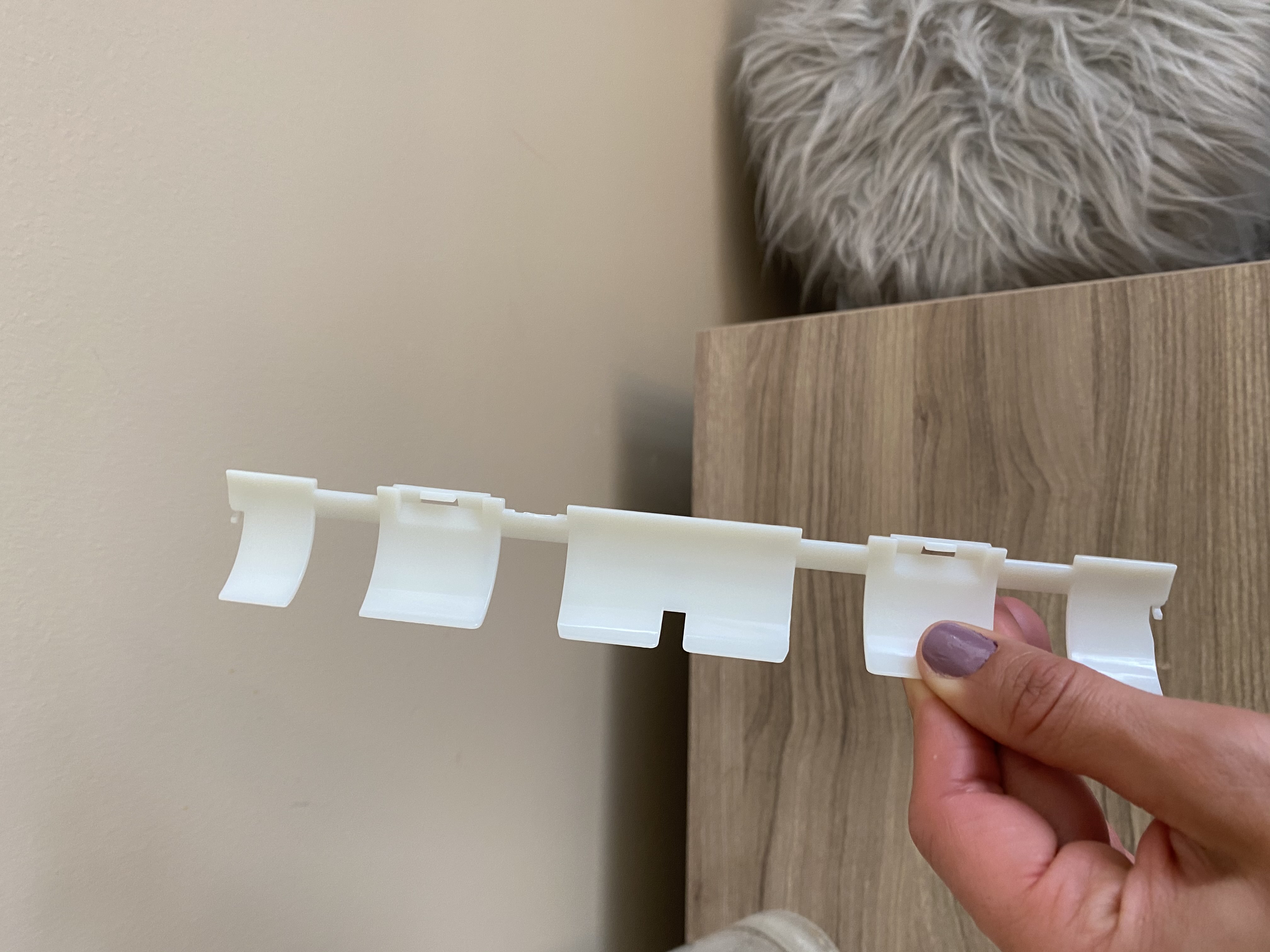 inside white plastic paper roller guide broke off - HP Support ...