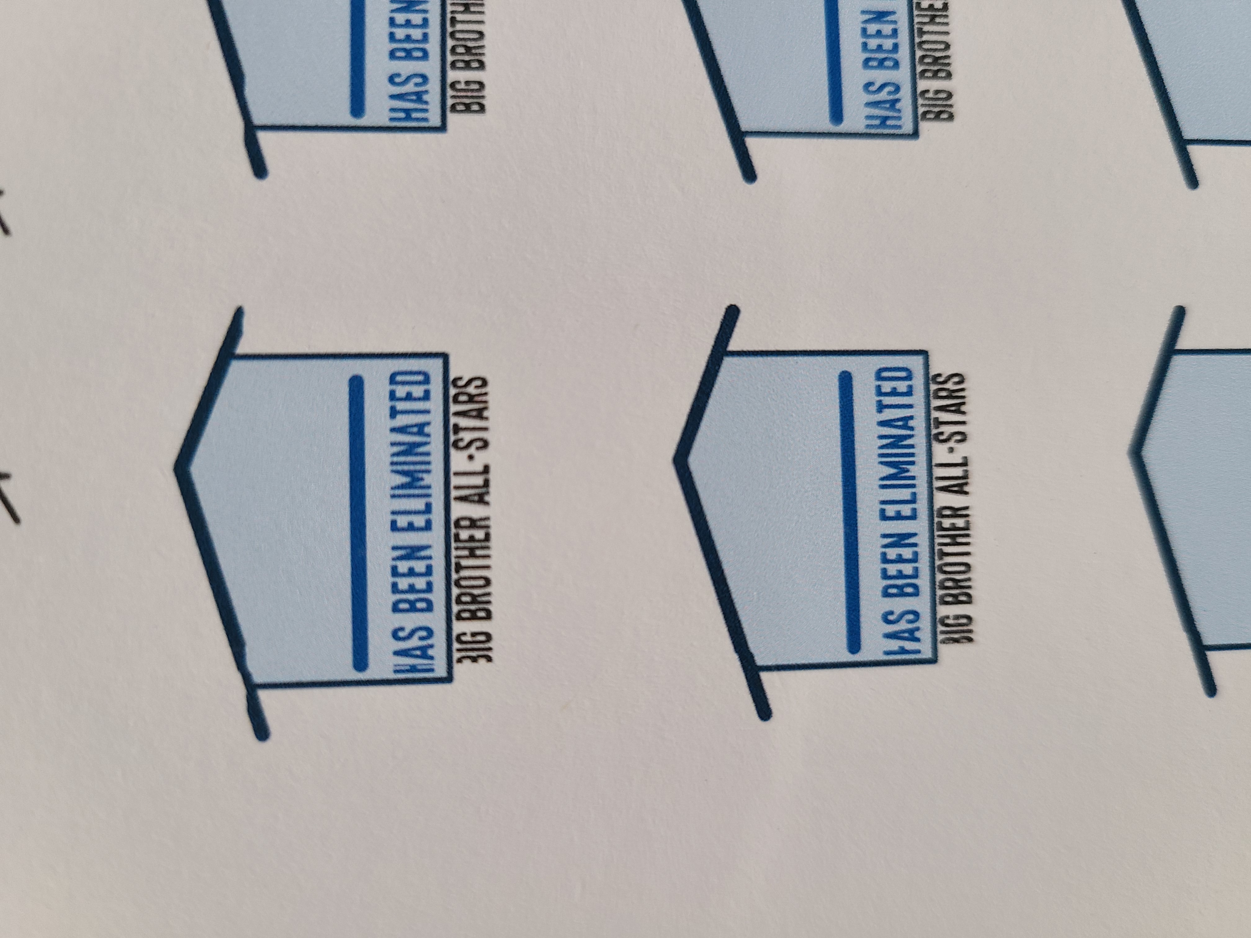 Printing on sticker paper - HP Support Community - 7703622