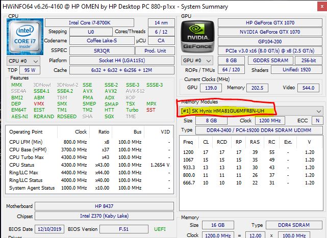Solved: Changing ram speed - HP Support Community - 7700790