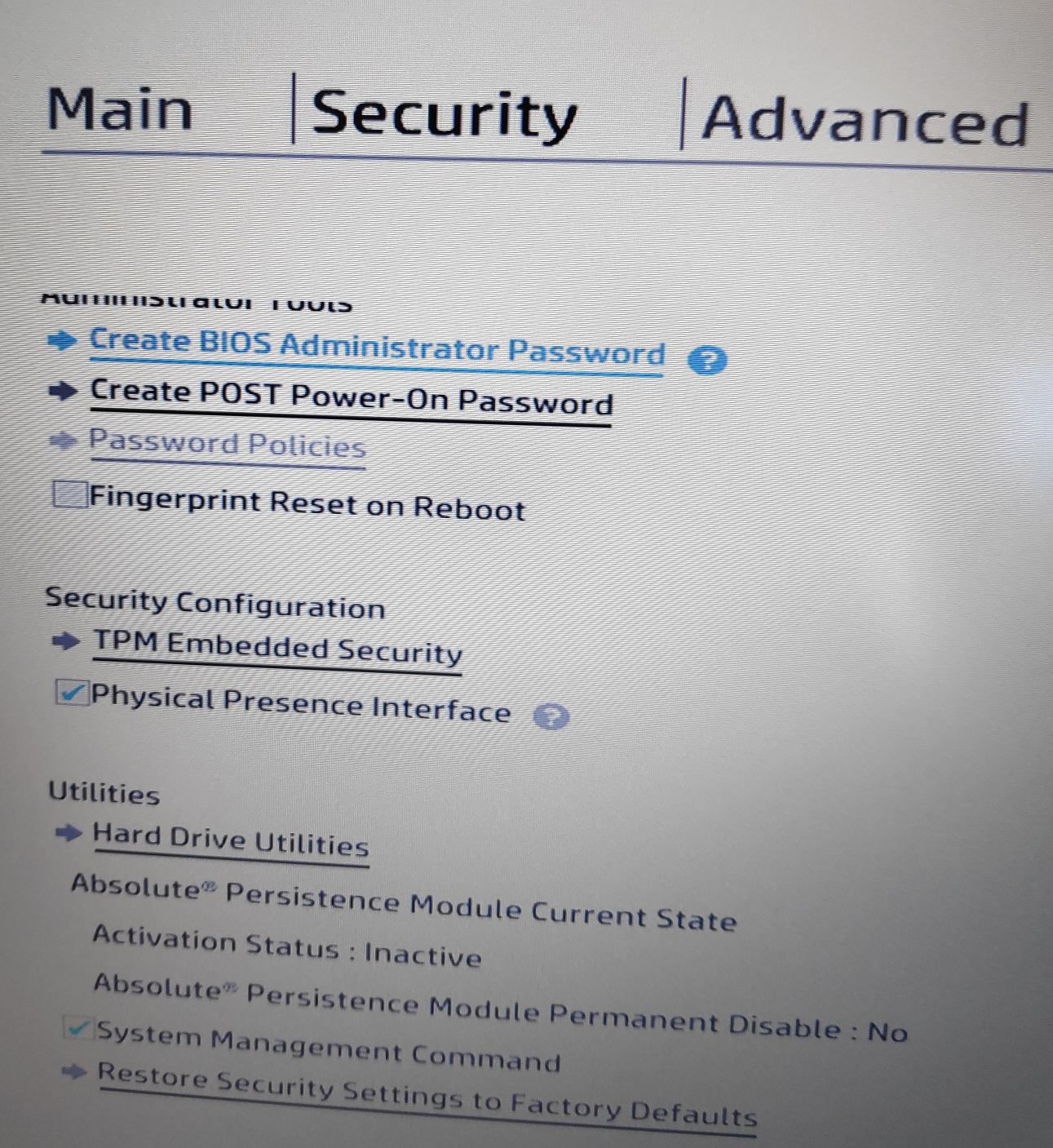 USB boot disabled - HP Support Community - 7705190