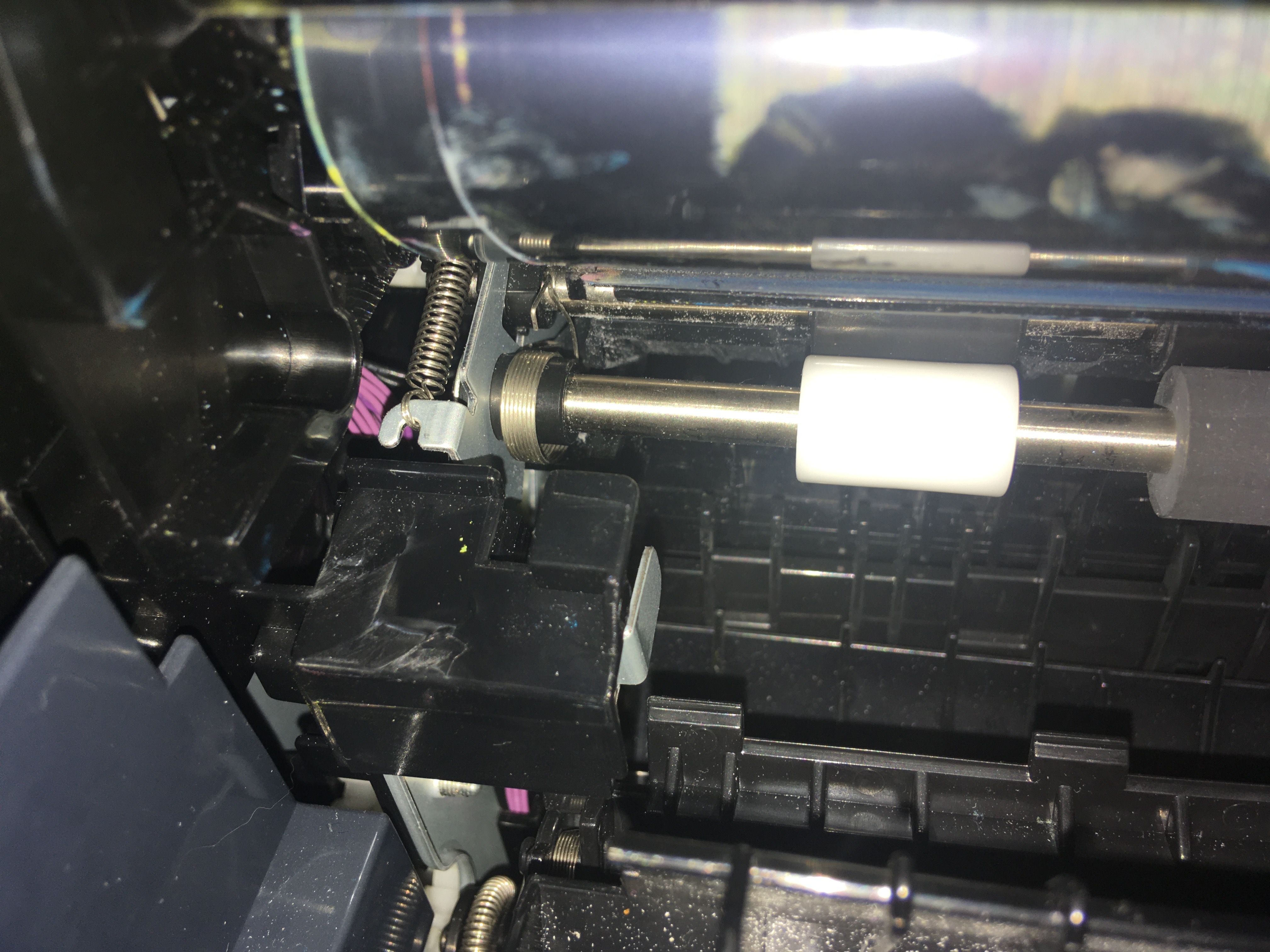 Solved: Loose Spring inside Color LaserJet CP2025 - HP Support ...