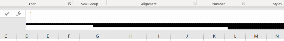 Solved: Screen glitch when using Excel - HP Support Community - 7710320