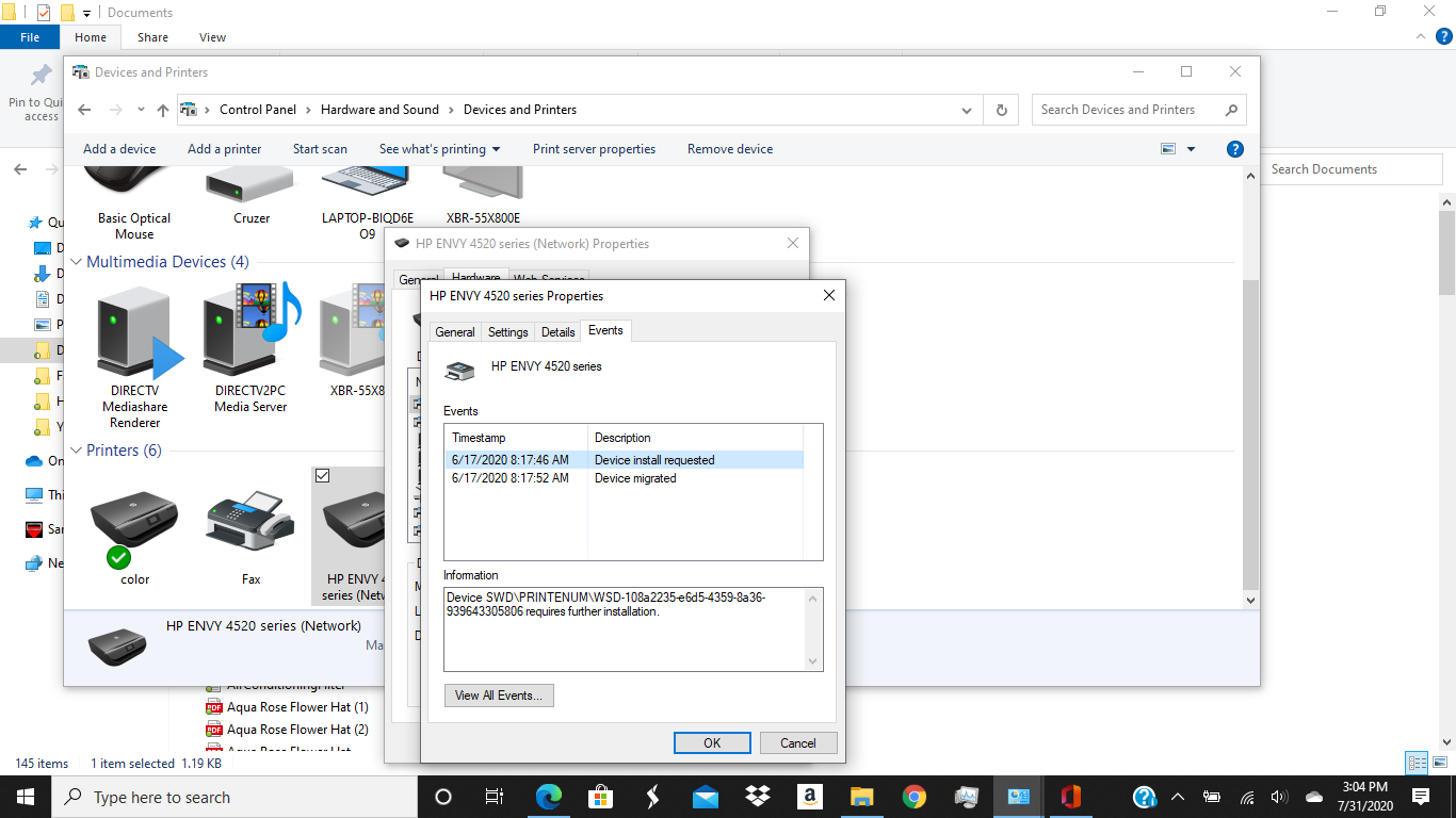 Solved: popup for two sided printing - HP Support Community - 7709309