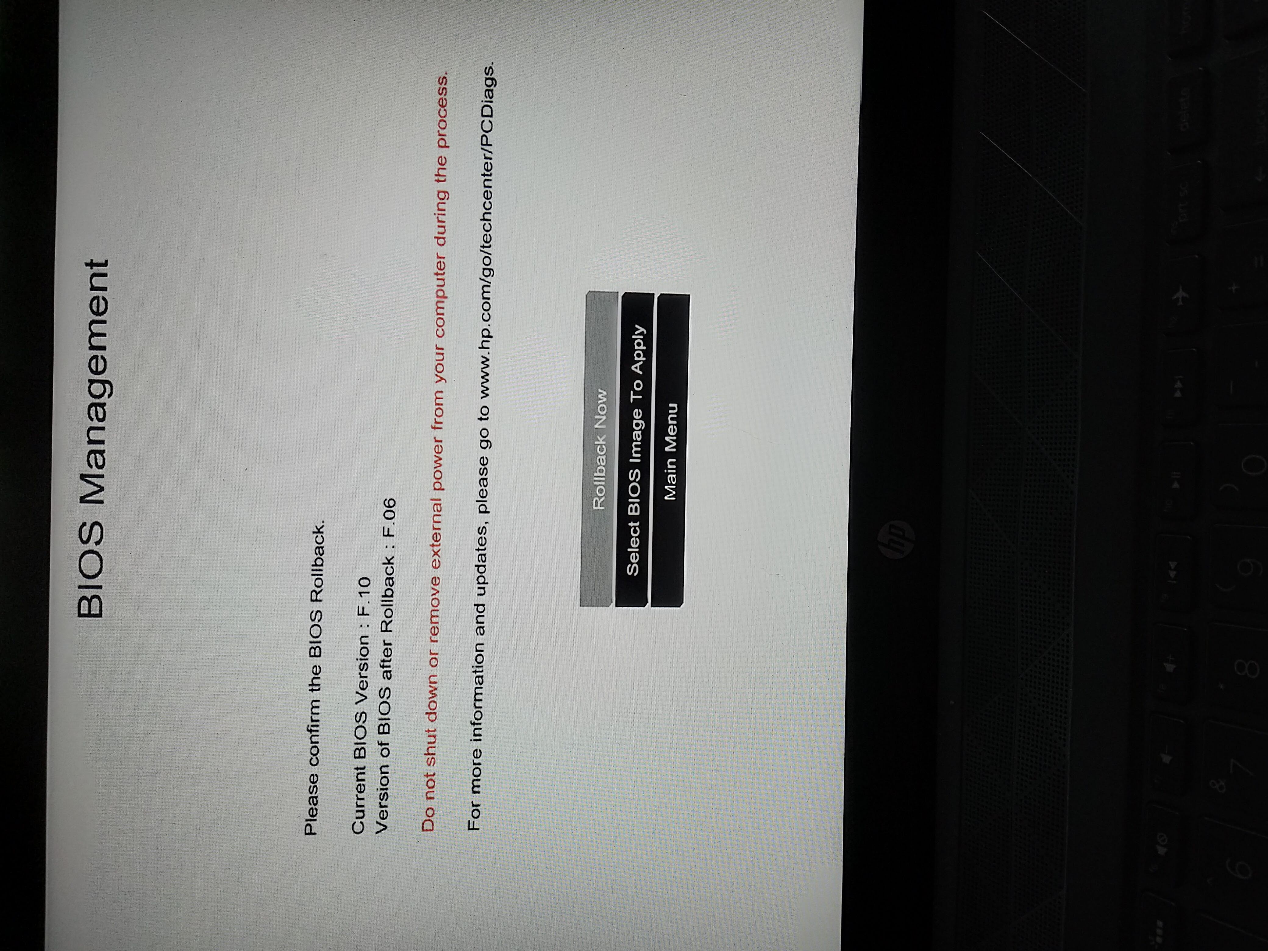 Solved: Bios Update F.10 affects UEFI OS Boot Manager (Paviliion 15 ...
