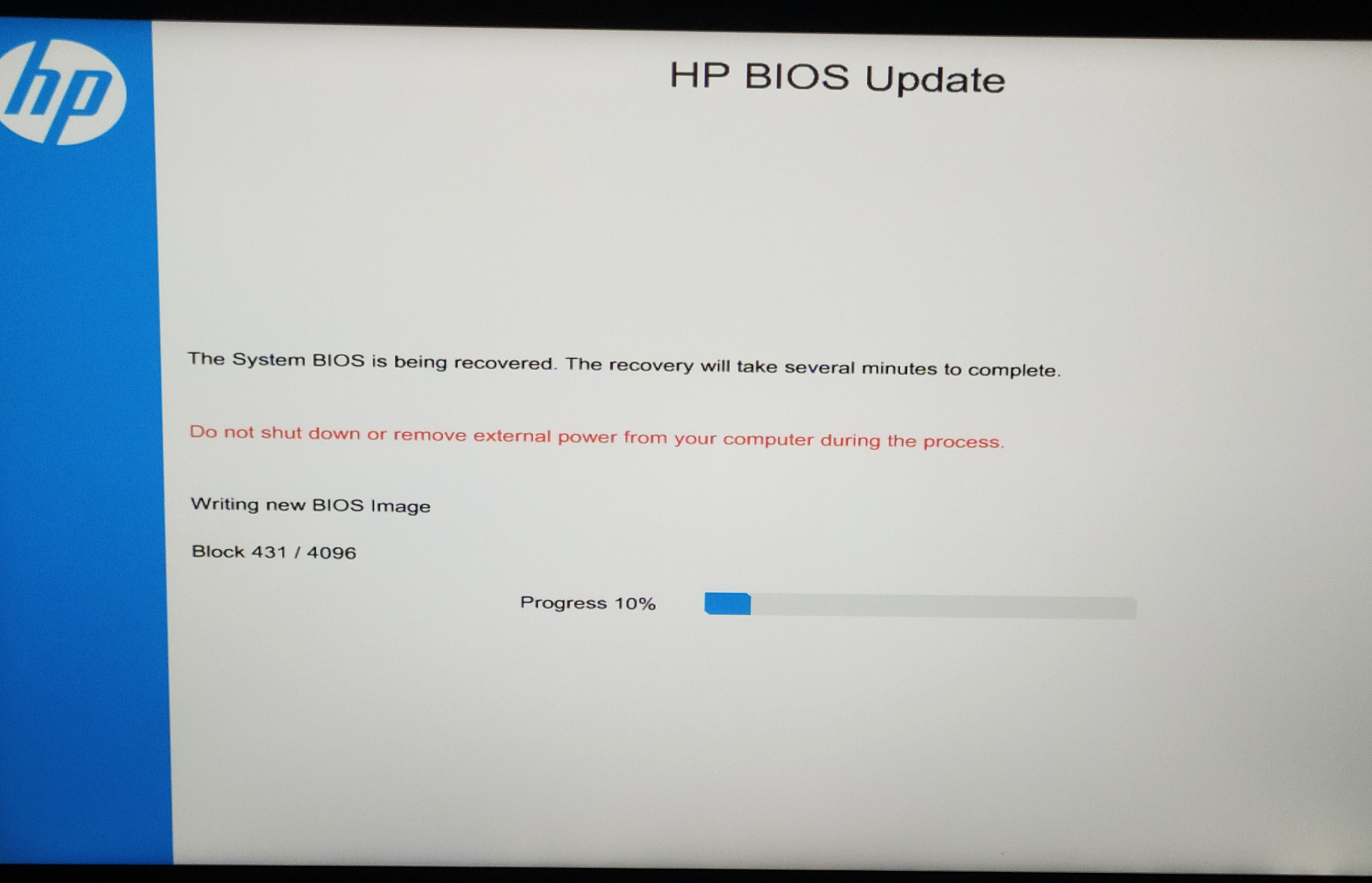 after the new BIOS update pc shutdown s randomly while gamin... - HP ...