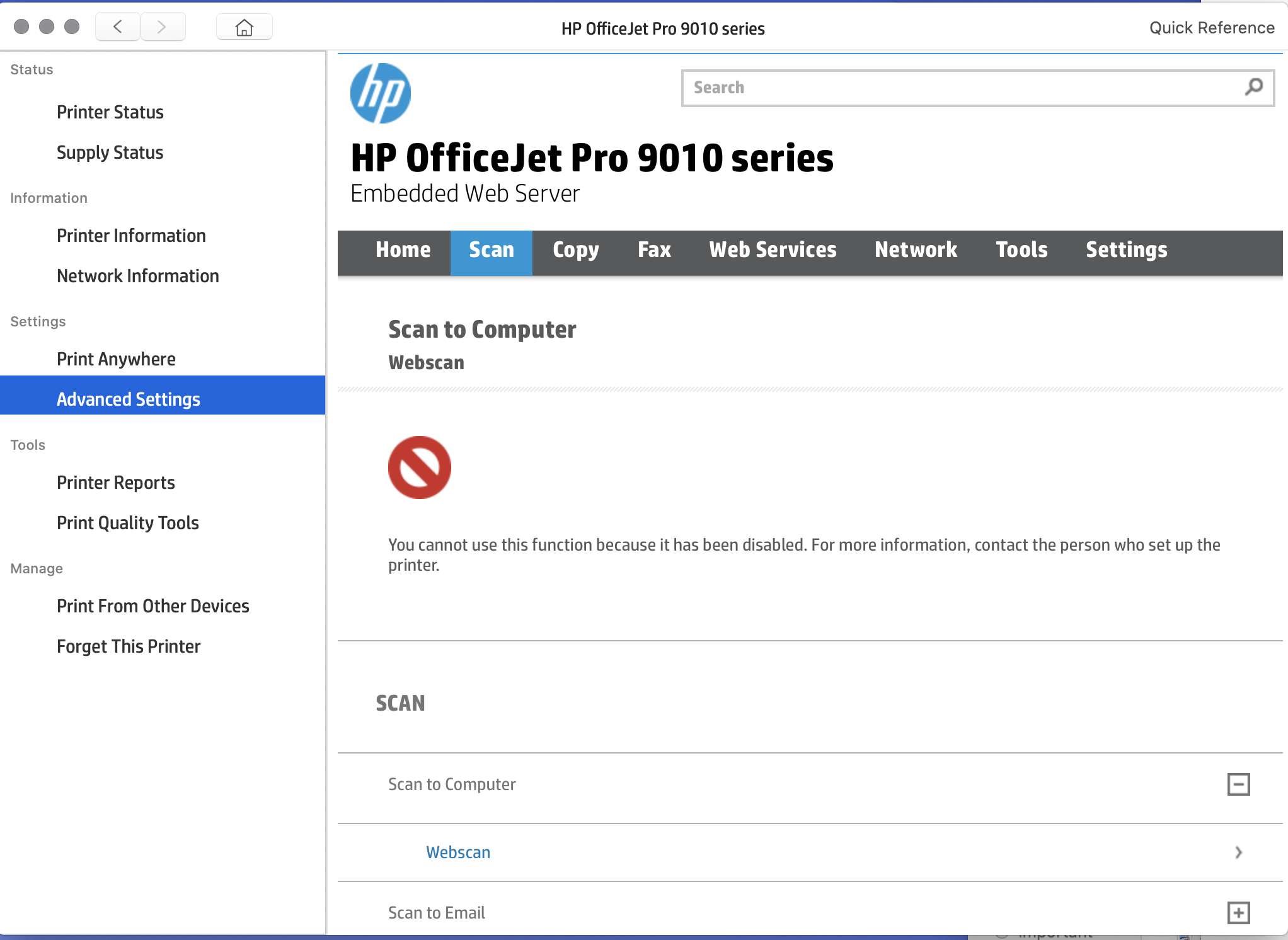 Solved: Scan To Computer - HP Support Community - 7728506