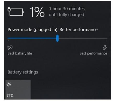 Solved: Battery Performance power slider missing in Windows 10 Pro - HP ...