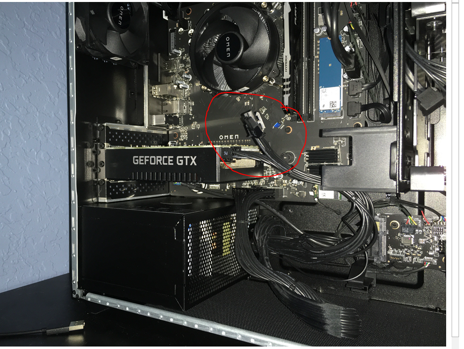 Loose cables inside PC - HP Support Community - 7742175