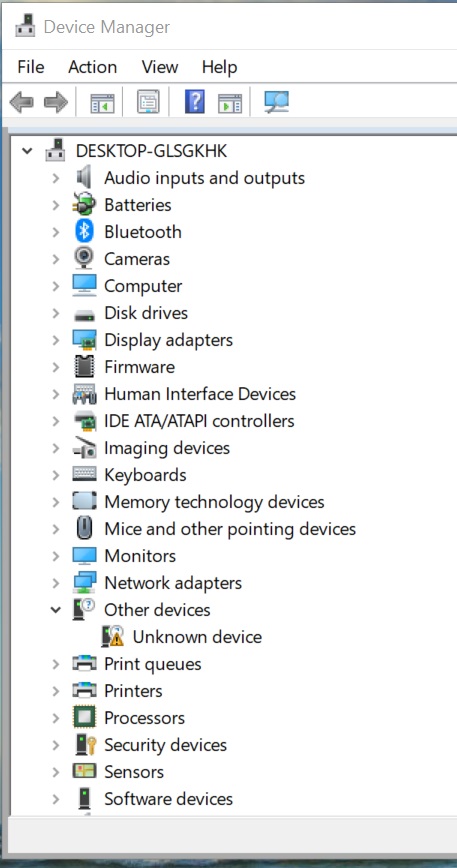 Solved: windows device driver issue with - hardware ids > ACPI PANE0 ...