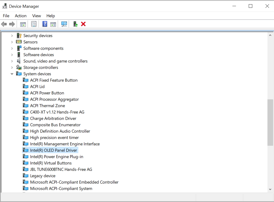 Solved: windows device driver issue with - hardware ids > ACPI PANE0 ...